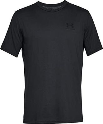 Under Armour Hommes UA Sportstyle T-Shirt Manches Courtes, Noir, XS