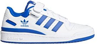 adidas Baskets Basses Forum pour Homme, FTWR White FTWR White Team Royal Blue, 43 1/3 EU