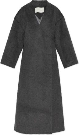 Entire studios Entire Studios, Femme, Manteaux, Gris, Taille: 40 FR Manteau en laine