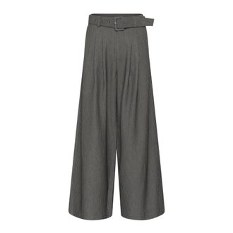 MY ESSENTIAL WARDROBE Wide Hosen - - Trousers - Damen - Grau - M