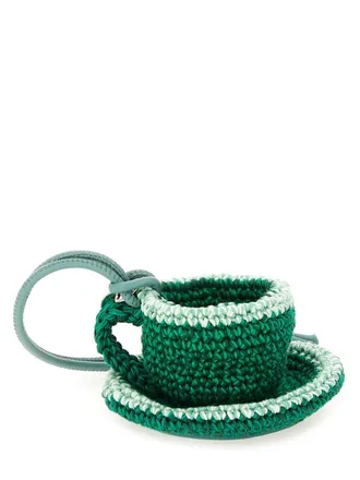 J.W.Anderson Womens Teacup Bag Green Accessories
