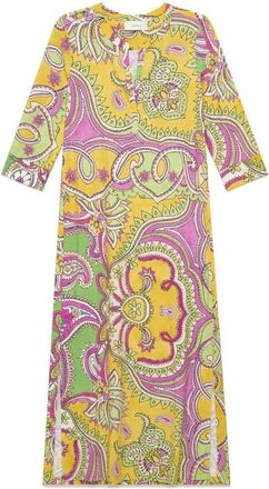 Maliparmi Maliparmi, Femme, Robes, Multicolore, Taille: 46 FR Hippie Lotus Dress