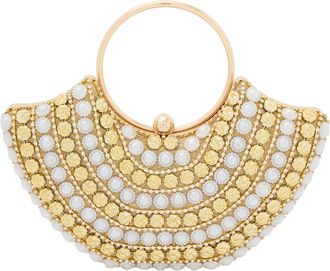 Faina Minaudi&egrave;re Minaudi&egrave;re Frauen Beige