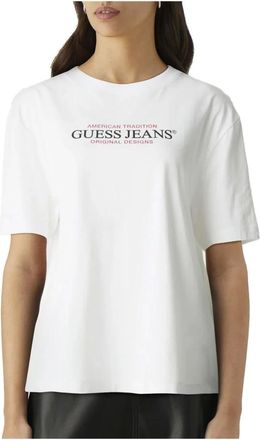 Guess Damen, Oberteile, Wei&szlig;, SGr&ouml;&szlig;e