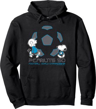 Peanuts Snoopy Charlie Fußball Weltmeisterschaft Fun Retro Pullover Hoodie