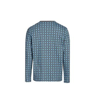 HOM Baumwollpyjama - blau