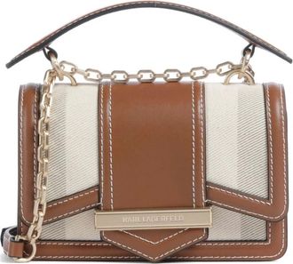 Karl Lagerfeld Femme, Sacs, Brun, Taille: ONE Size Nova S Bag