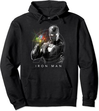 MARVEL Avengers Iron Man Infinity Gauntlet Portrait Pullover Hoodie