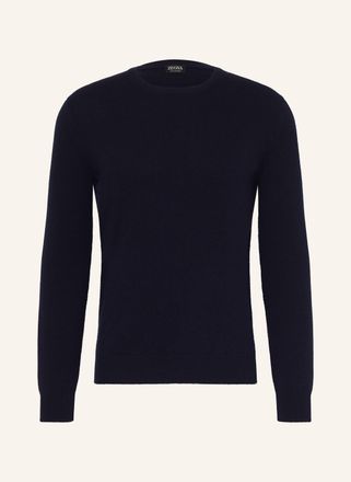 Ermenegildo Zegna Zegna Cashmere-Pullover Oasi blau