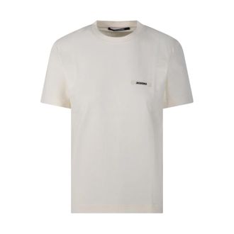 Jacquemus Le Tshirt Gros Grain MC - - Tops - Damen - Wei&szlig; - M