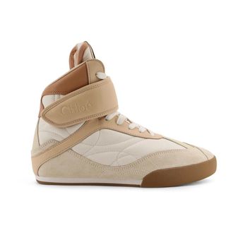 Chlo&eacute; High-Top Lace-up Sneakers mit Lederriemen - - Shoes - Damen - Mehrfarbig - 40 EU