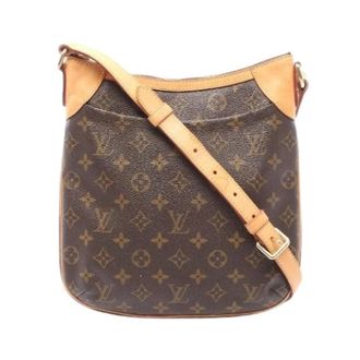 Louis Vuitton Sac bandouli&egrave;re Pre-owned Odeon PM Monogram - Femme - Pre-owned - Brun - Taille: ONE Size