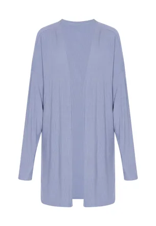 Usha Strickjacke Frauen Blaugrau