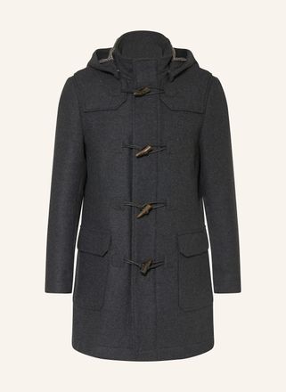 Strokesman's Strokesmans Dufflecoat Mit Abnehmbarer Kapuze grau
