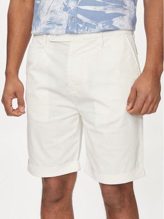 Guess Stoffshorts Noah M4GD14 WG3QA &Eacute;cru Slim Fit