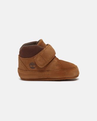 Timberland Crib Bootie mit Klettverschluss f&uuml;r Babys in Hellbraun, Braun, Gr&ouml;&szlig;e
