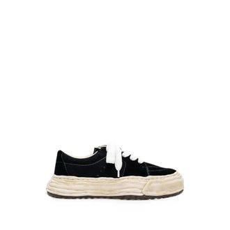 Miharayasuhiro Eric OG Sole Overdyed Mix-material Low-top Sneakers