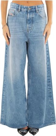 Diesel Femme, Jeans, Bleu, Taille: W28 L32 Jean Large