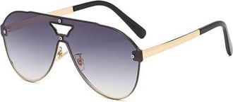 Generic Lunettes De Soleil Tendance &Agrave; Monture Large For Hommes Et Femmes, Protection UV400, Id&eacute;ales For Les D&eacute;placements Quotidiens, Les Vacances Et Les Photo