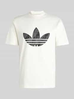adidas Originals Regular Fit T-Shirt aus reiner Baumwolle mit Logo-Print