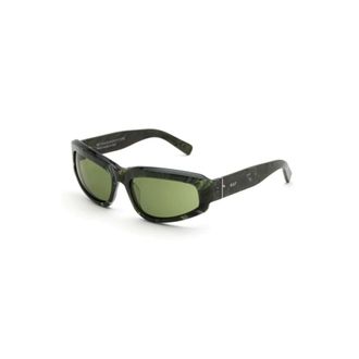 Retro Superfuture unisex, Accessoires, Noir, Taille: 61 MM Lunettes de soleil en coquille de tortue