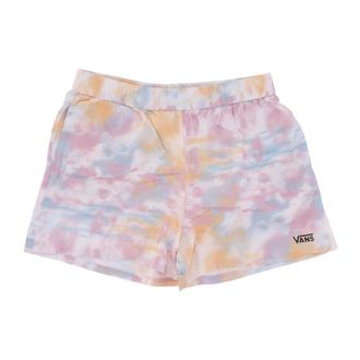 Vans Tri Dye Gewebte Shorts Wiege Rosa - - Shorts - Damen - Rosa - L