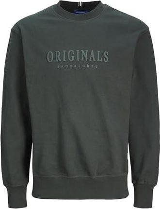 Jack & Jones Jorfrederiksberg Sweat à col Rond Maillot de survêtement, Forest River, M Homme