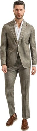 Mulish Homme, Costumes, Vert, Taille: 3XL Costume &eacute;l&eacute;gant &agrave; simple boutonnage
