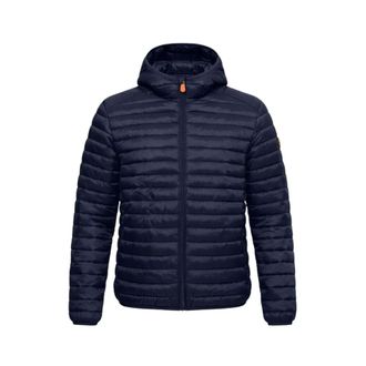 Save The Duck Prosper Puffer Hooded Jacket - Homme - Vestes - Bleu - Taille: M