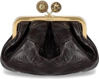 Max Mara Clutches - Pasticcino Spanish Heritage Small Brown Clutch - Gr. unisize - in Braun - für Damen