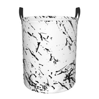 Generic Doodle-Abstrakt Aufbewahrungskorb Rund Korb Aufbewahrung Mit Henkel W&auml;schebeh&auml;lter F&uuml;r Spielzeug Decken W&auml;schekammer