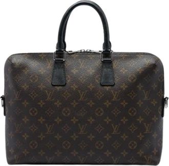 Louis Vuitton Pre-owned Porte Documents Jour - - Pre-owned - Damen - Braun - ONE SIZE