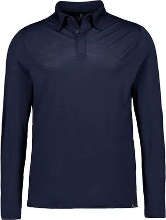 Boggi Milano Herren Polo-Shirt blau