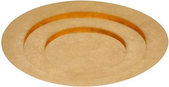 Globo Lighting [GEBRAUCHT] B-Ware Globo Led Deckenleuchte Lampe Heda Goldfarben Metall Wohnzimmer Beleuchtung