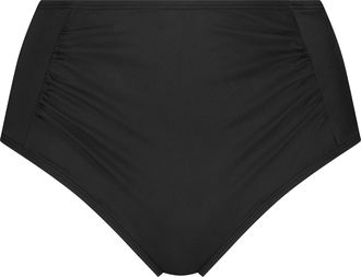 Hunkemöller Bikini-Slip mit hoher Passform Luxe - Nero - M