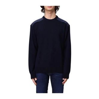 Paul & Shark Rundhals-Strickware - - Knitwear - Herren - Blau - L