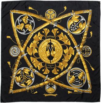 Herm&egrave;s T&uuml;cher & Schals - Scarf - Gr. unisize - in Schwarz - f&uuml;r Damen