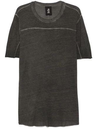 Thom Krom t-shirt à col rond - Noir