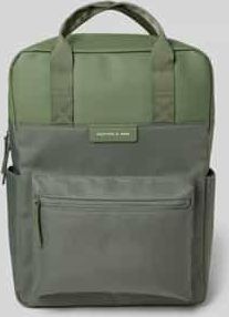 Kapten & Son Rucksack mit Label-Detail