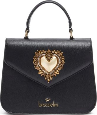 Braccialini Femme, Sacs, Noir, Taille: ONE Size Baroque Handbag