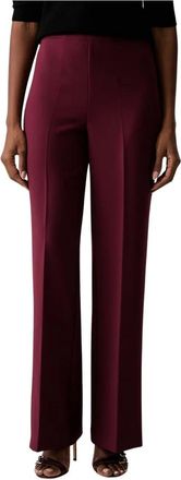 Twinset Pantalon large - Femme - Pantalons - Violet - Taille: 40 FR