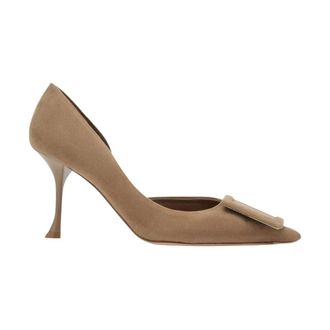 Roger Vivier Femme, Chaussures, Brun, Taille: 37 EU Decollete T.85