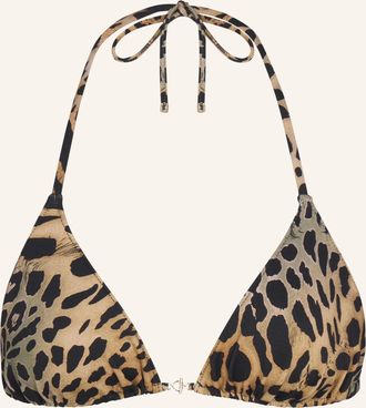 SKIMS Skims Triangel-Bikini-Top Micro Hardware braun