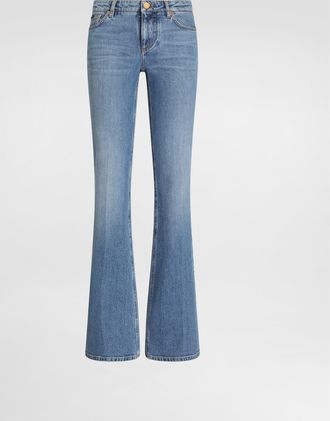 Dolce & Gabbana 5-pocket-jeans Aus Denim - Frau Denim Mehrfarbig 38