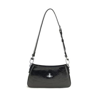 Vivienne Westwood Orb Logo Schultertasche - - Bags - Damen - Schwarzk - ONE SIZE