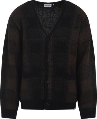 Carhartt Work in Progress Homme, Pulls, Noir, Taille: L Everson Cardigan
