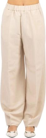 LuckyLu Femme, Pantalons, Beige, Taille: 42 FR Pa83Lv Pantalon Large