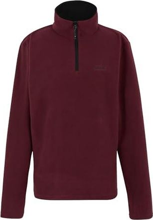 Regatta Fleece Thompson - Doublure polaire avec demi-fermeture &eacute;clair pour homme, grenat fonc&eacute;, taille S