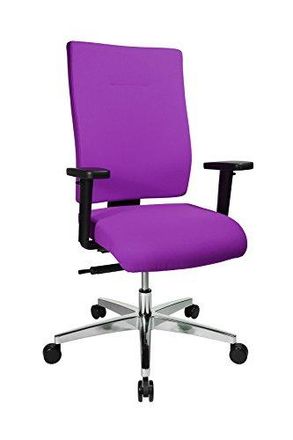 Topstar Topstar Profistar 15 Bürostuhl, Schreibtischstuhl, inkl. Armlehnen H1, Stoff, 56 x 67 x 109 cm, violett