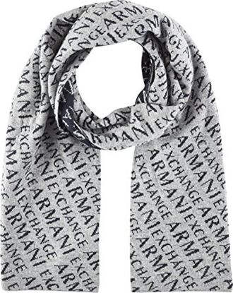 A|X Armani Exchange 954650-CC310 Echarpe homme Gris UNI